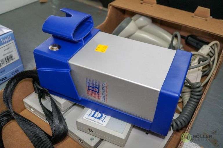 Bibliotheca RFID Library System Scanner and Accessories - Roller Auctions