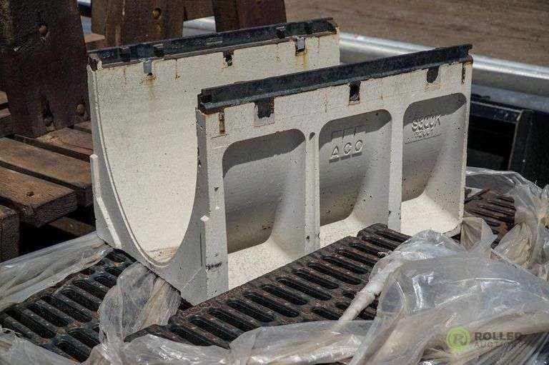 ACO S300K Linear Drain System, Approximately 13.5' Long - Roller Auctions