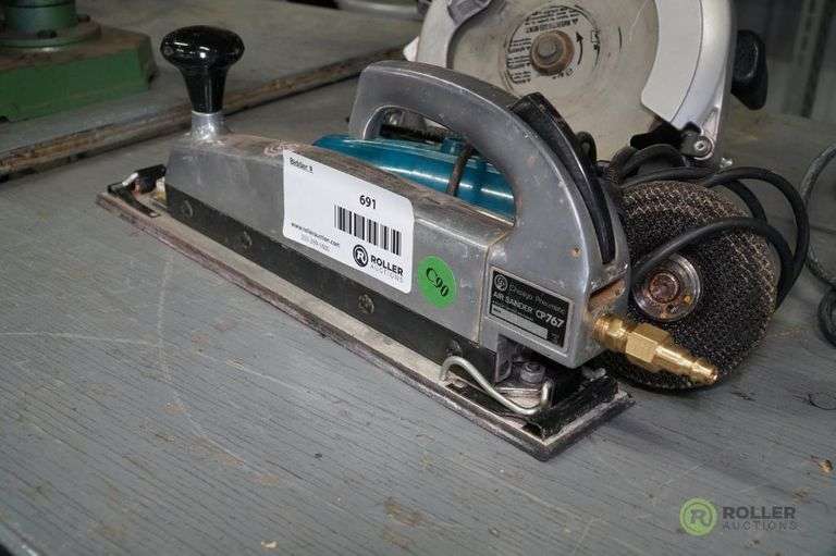 Skilsaw 5150 Circular Saw, Chicago Electric Angle Grinder and Air ...