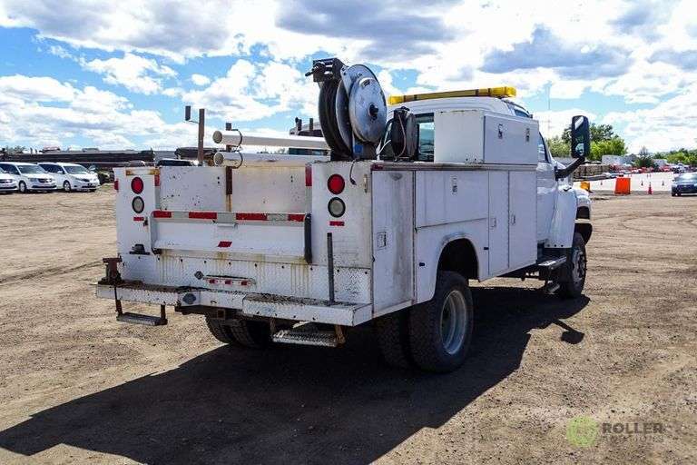 2005 GMC C4500 4X4 UTILITY TRUCK, Duramax Diesel, Automatic, 11 ...