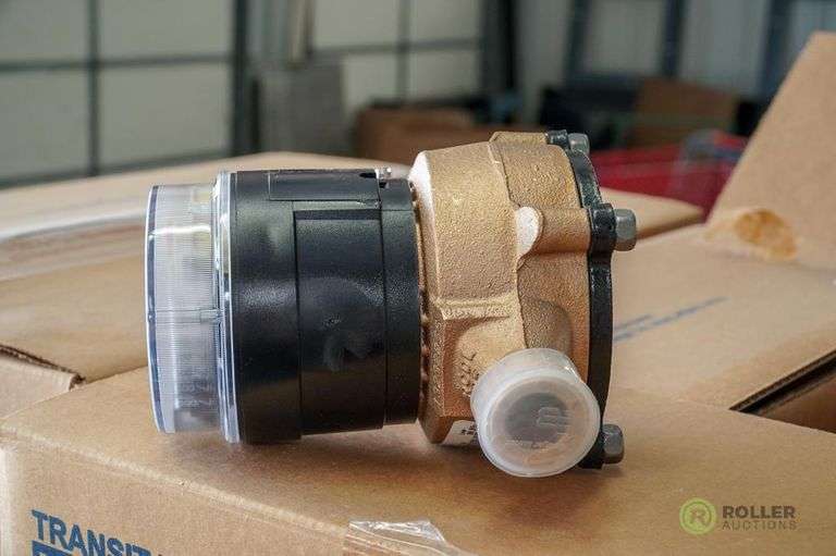 (2) Boxes of (6) New Badger Meter Read-O-Matic Model 25 Water Meters ...