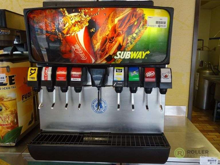 Servend MD-200 8-Head Drink Soda Fountain With Ice Dispenser ...