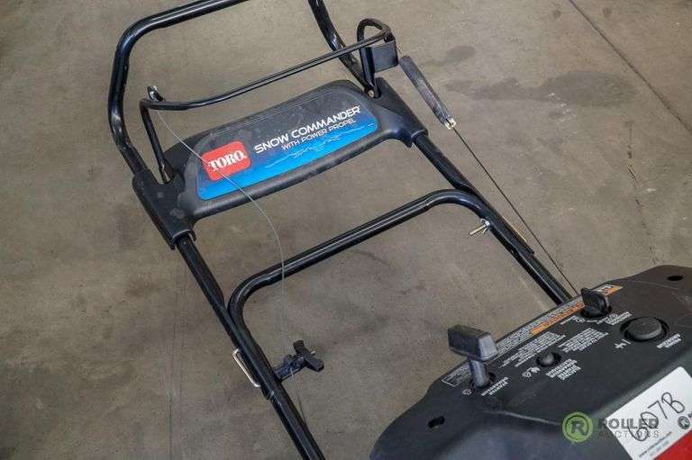 Toro Snow Commander Snowblower, 7Hp, Gas, 23in - Roller Auctions