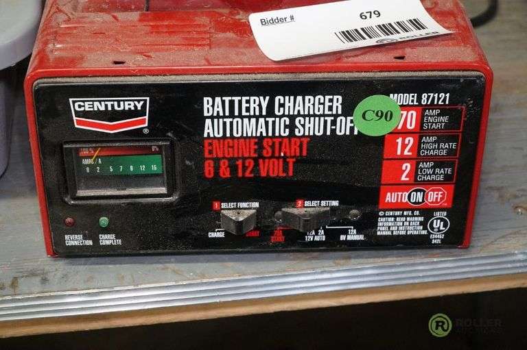 Century 87121 Battery Charger - Roller Auctions