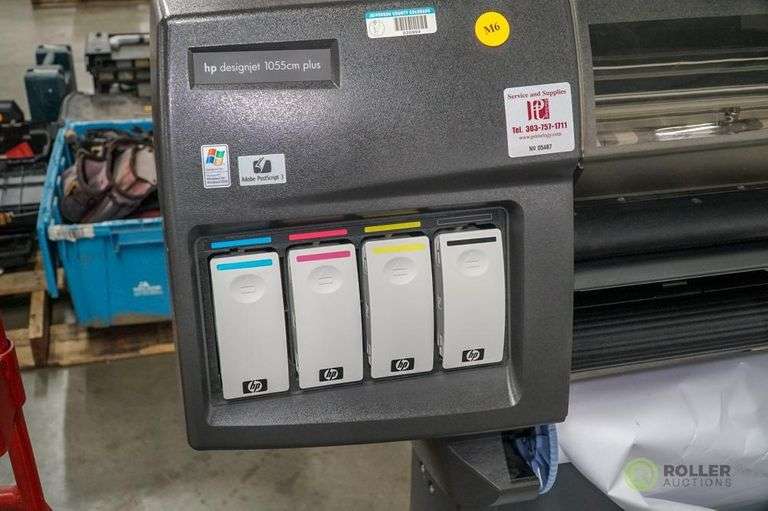 Hp DesignJet 1055CM Plus Large Format Printer - Roller Auctions