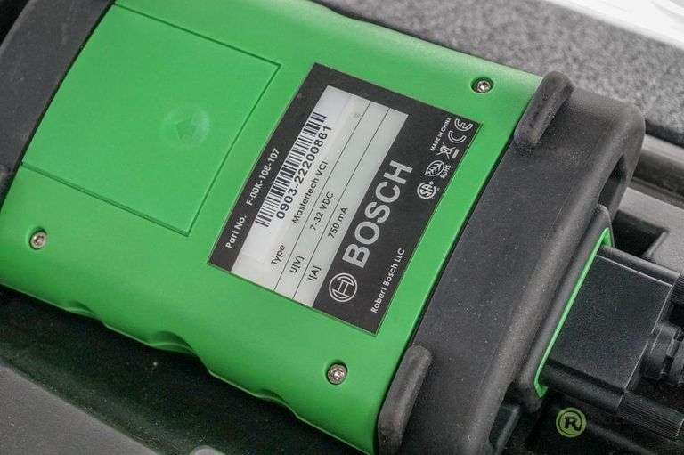 Bosch Master Tech VCI Auto Scan Tool - Roller Auctions
