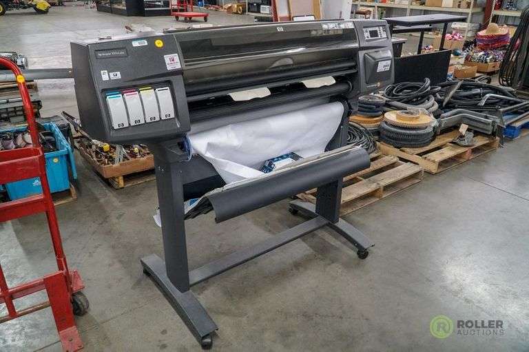 Hp DesignJet 1055CM Plus Large Format Printer - Roller Auctions