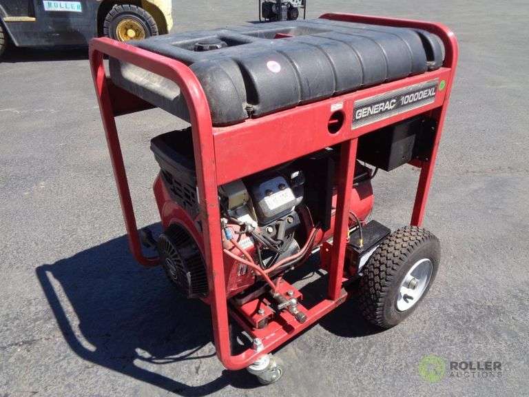 Generac 10000 EXL Generator, Gas, Electric Start - Roller Auctions
