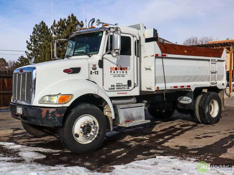2005 Peterbilt 335 S/A Dump Truck - Roller Auctions