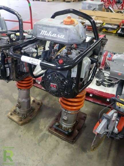 Mikasa Jumping Jack, Honda GX 100 Gas Engine - Roller Auctions