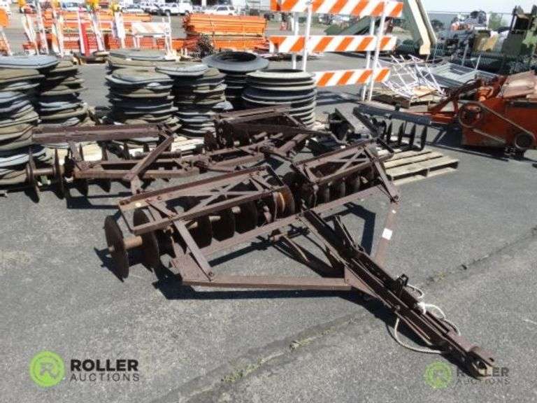 Pull Behind Disk Harrow - Roller Auctions