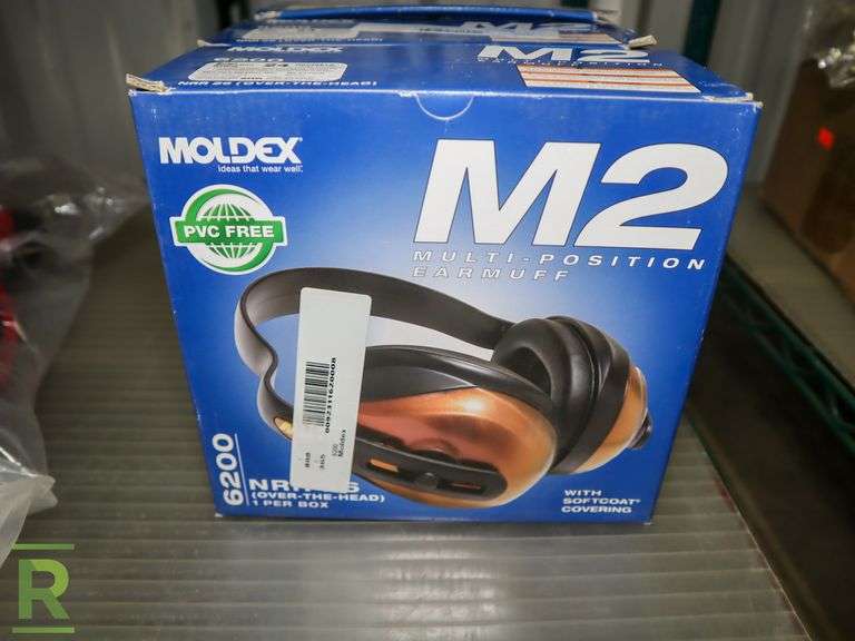 (4) New Moldex M2 Multi Position Earmuffs - Roller Auctions