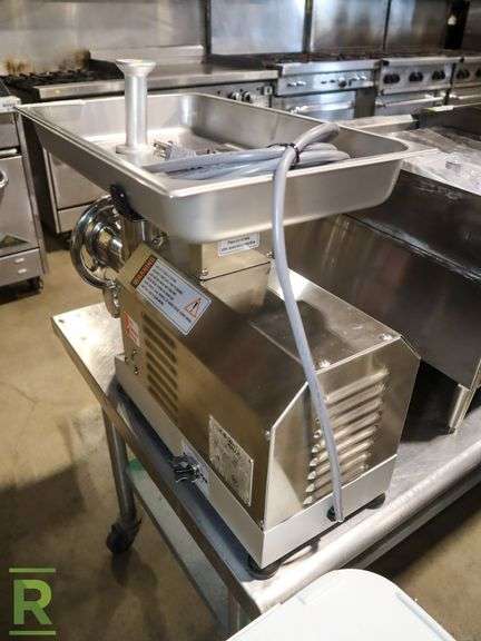 New German Knife GG-22 Meat Grinder, 1-1/2 HP, 115V - Roller Auctions