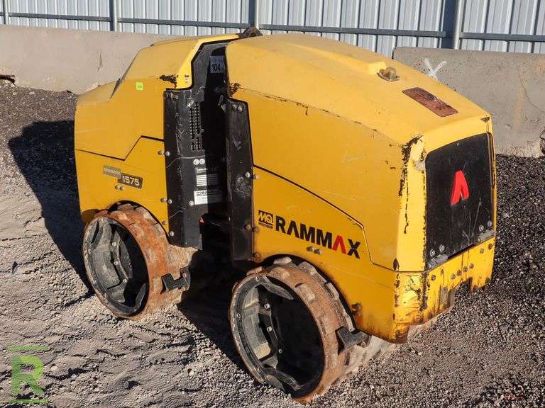 2016 Rammax 1575 Walk-Behind Trench Roller - Roller Auctions