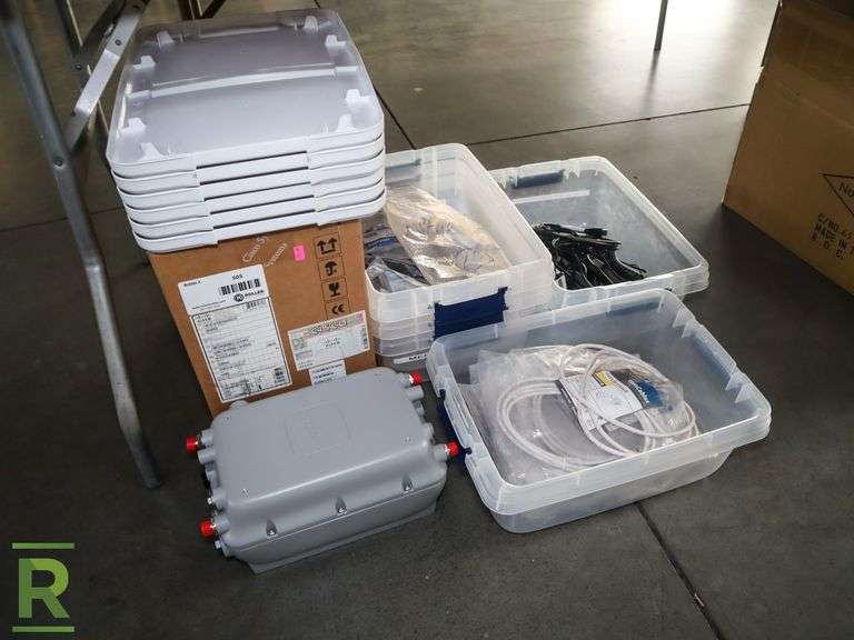 Clear Tubs Patch Cables And Cisco Air Ap1572eac B K9 Wireless Access