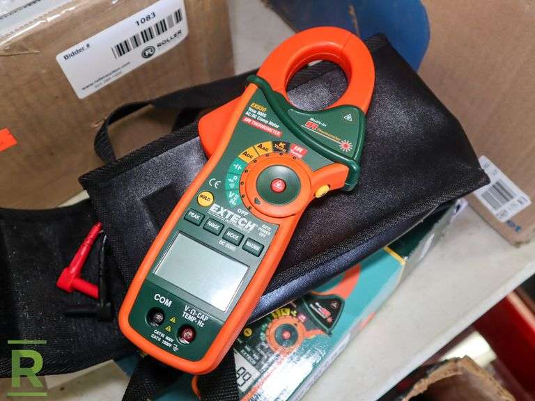 Extech EX830 True RMS 1000-Amp Clamp Meter With Ingersoll Rand ...