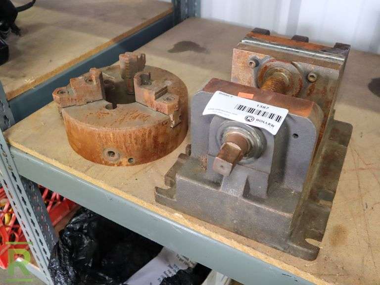 3-Jaw Chuck With Machine Vise - Roller Auctions