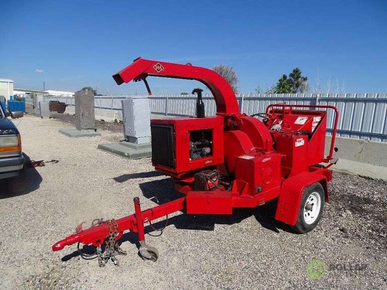 Morbark M8D Towable Chipper, Kubota 4-Cylinder Diesel, Ball Hitch, Not ...