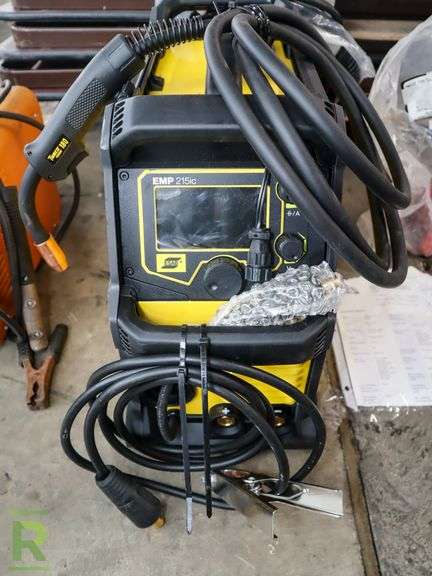 ESAB EMP 215ic Mig Welder, 230V, 3ph - Roller Auctions