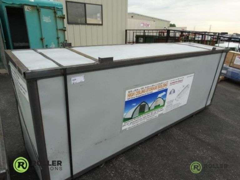 New 3065GL-14P 30' x 65' x 15' High Ceiling Storage Building With (2 ...