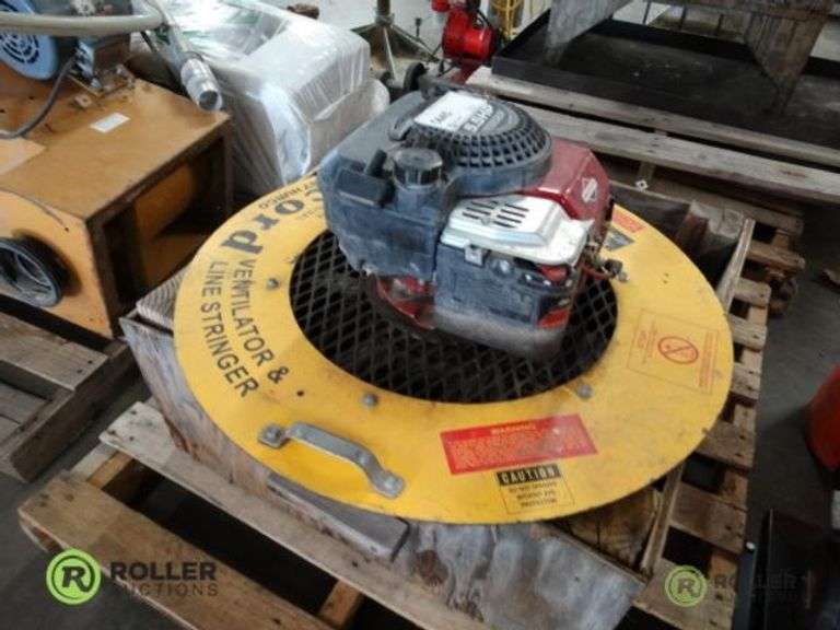 Hurco Ripcord Gas Powered Ventilator and Line Stringer, 5.5HP Gas ...