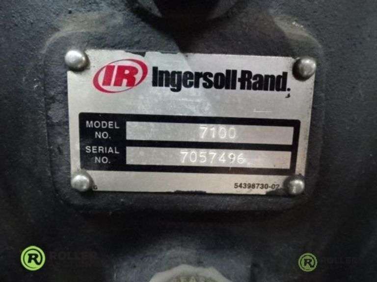 Ingersoll Rand 7100 Horizontal Air Compressor, 2-Stage, 15HP, 3-Phase ...
