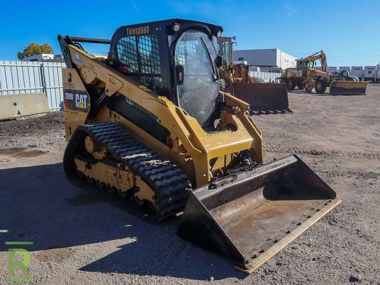 2019 Caterpillar 289D Crawler Skid Steer Loader - Roller Auctions