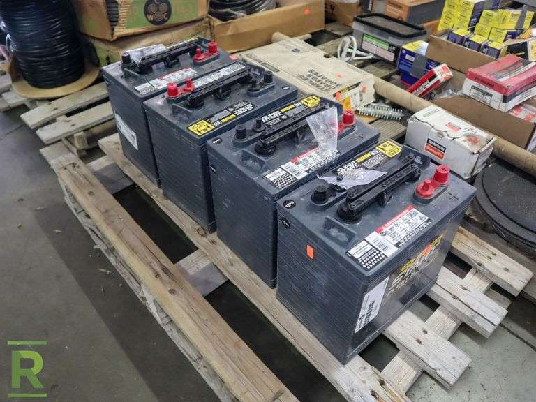 (4) Super Start EV125 Batteries - Roller Auctions