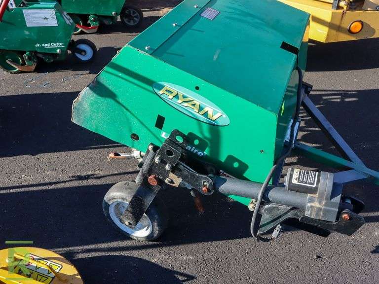 Ryan Lawnaire Tow Behind Aerator - Roller Auctions