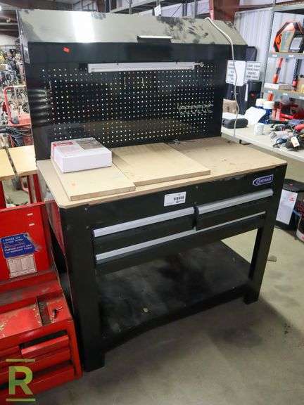 Kobalt 3-Drawer Workbench With Light - Roller Auctions