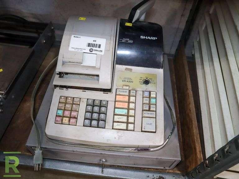 Sharp ER-A320 Cash Register - Roller Auctions