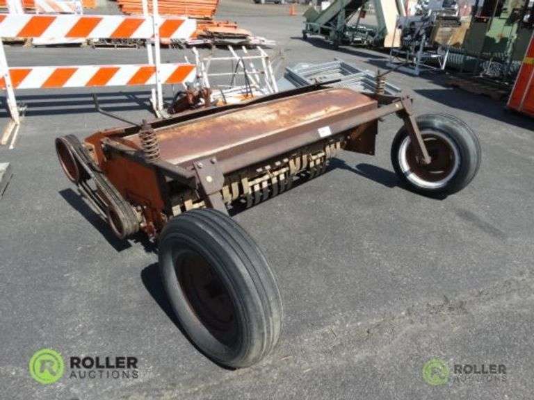 Speedy 3pt PTO Hydraulic Scarifier - Roller Auctions