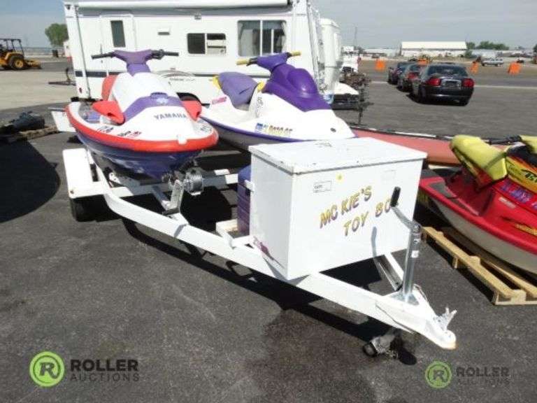 1997 ZIEM S/A Tandem Jet Ski Trailer VIN:1ZCS14015VW285634 - Roller ...