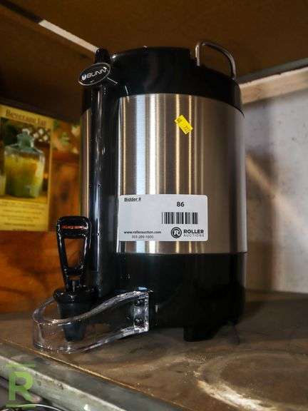 Bunn TF Server 1.5-Gallon Hot Beverage Server - Roller Auctions