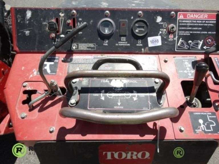 TORO DINGO 420 TX MINI LOADER, Rubber Tracks, 20HD Kohler Gas Engine ...