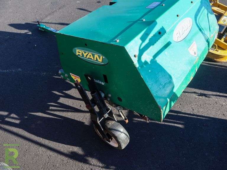 Ryan Lawnaire Tow Behind Aerator - Roller Auctions