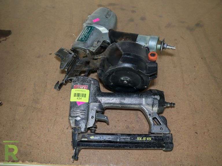 Senco SLS15 and Hitachi NV65AH Nailers - Roller Auctions
