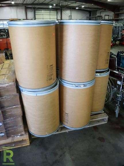 Pallet Greif Fibre Drums - Roller Auctions