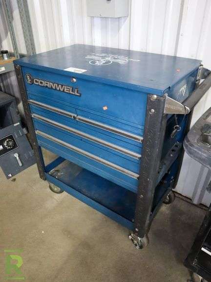 Cornwell Tools 4-Drawer Toolbox on Casters - Roller Auctions