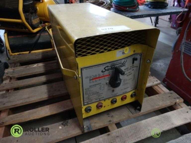 Chemetron Sureweld SU-185 AC/DC Arc Welder, 180 Amp - Roller Auctions