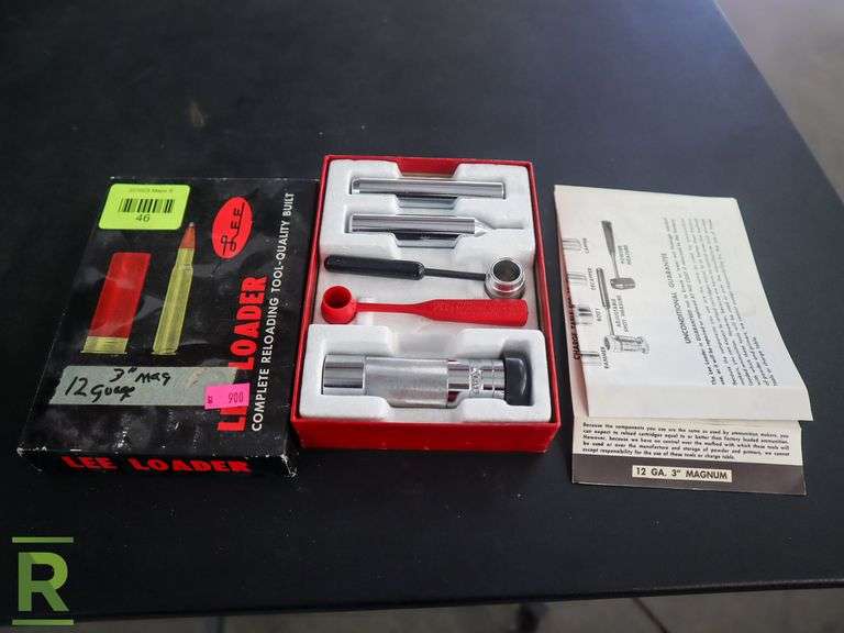 Lee Reloading Dies, 12-Gauge Shotgun - Roller Auctions