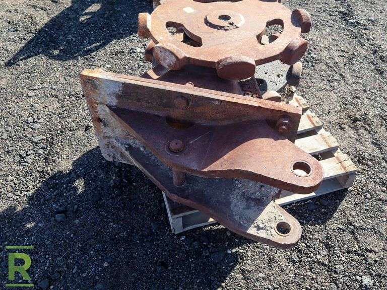 Barone Sheepsfoot Compaction Wheel Attachment To Fit Loader/Backhoe ...