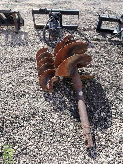 Caterpillar A19B Auger Attachment to Fit Skid Steer, 12" and 24" Bits ...