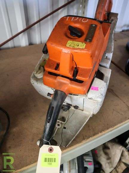 Stihl TS760 Gas Demolition Saw - Roller Auctions