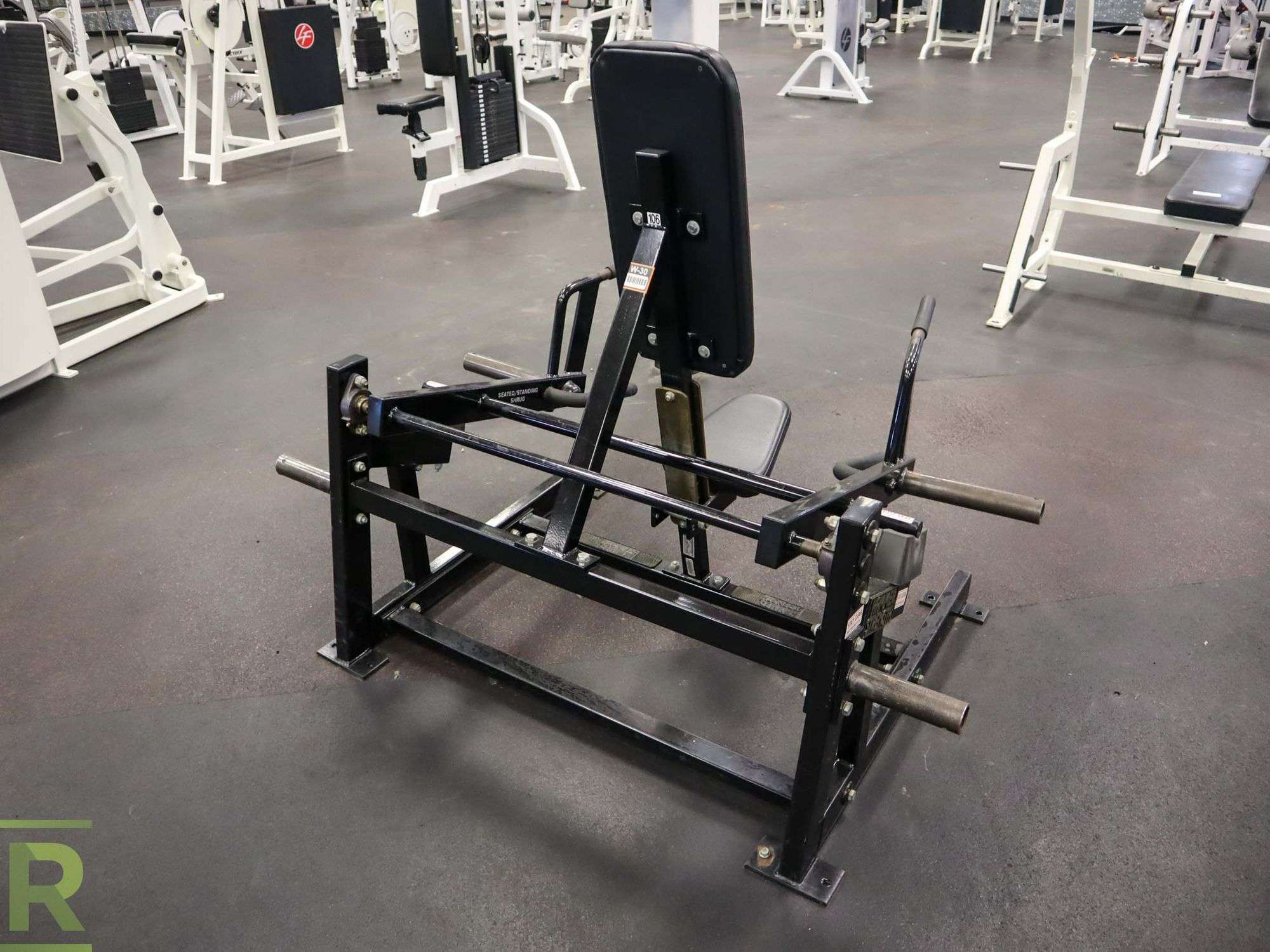 Hammer Strength Shrug Machine