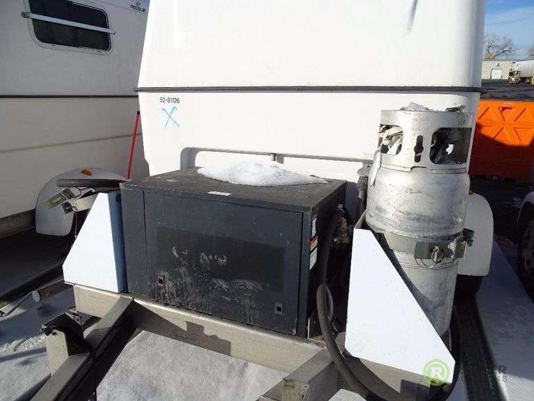 2008 PELSUE PODQWT-001 S/A FIBER OPTIC SPLICING TRAILER, Generac ...