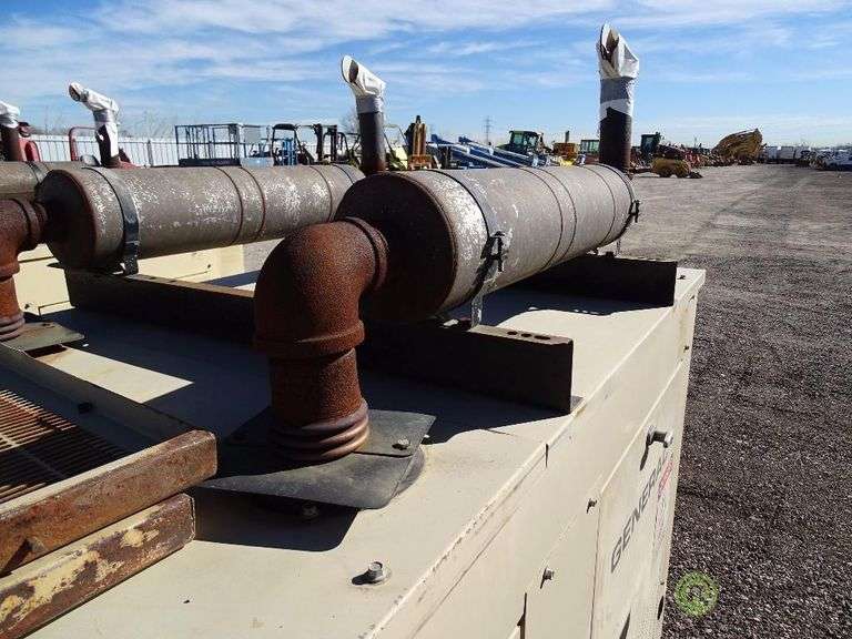 Generac Skid Mounted Generator, Propane, 35KW, Single Phase, Model ...