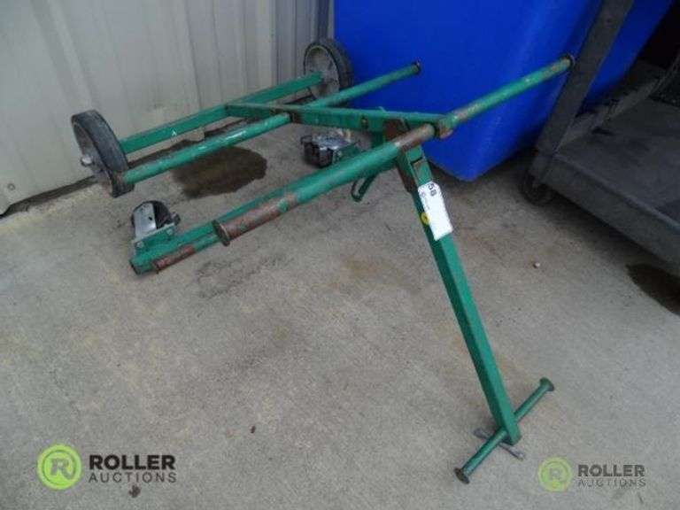 Greenlee Wire Spool Cart - Roller Auctions