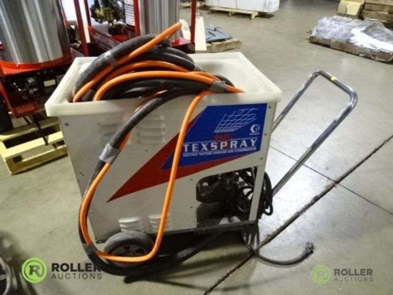 Graco E110C Tex Spray Electric Texture Sprayer With Compressor - Roller ...