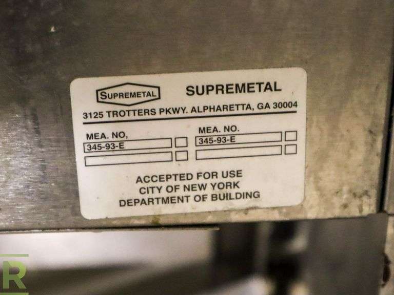 Supremetal SW-3E-120 Sealed Well 3-Hole Electric Steam Table - Roller ...